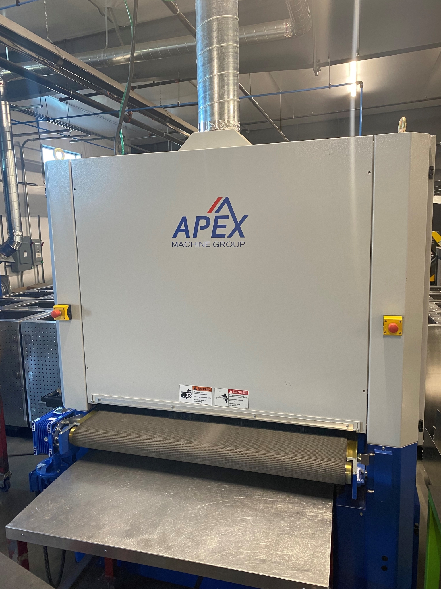 Apex 52″ DryGraining/Deburring machine, MODEL 2052-MD – Dynamic Machine ...